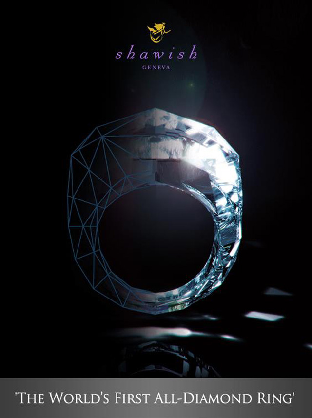 The World's First All-Diamond Ring Is Made Entirely Out of a Diamond
