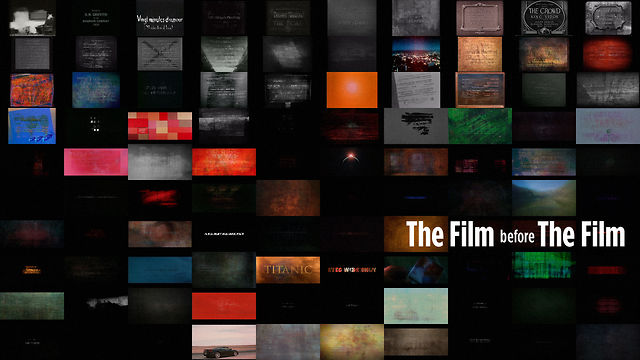 The Film Before The Film, A Short Film on the History of Opening Titles
