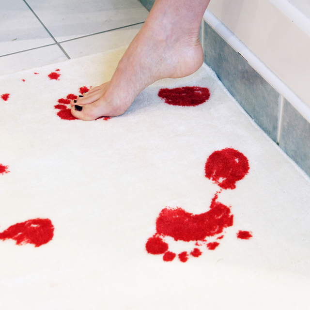 Blood Bath Mat