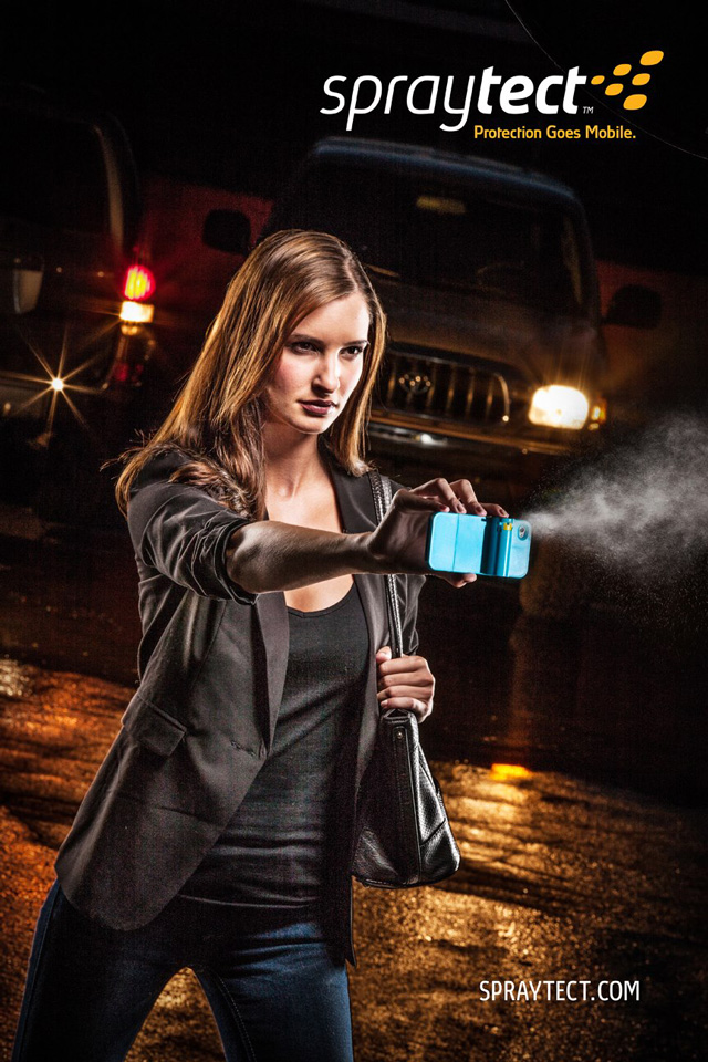 Spraytect, An iPhone Case Filled With Pepper Spray For Self-Defense