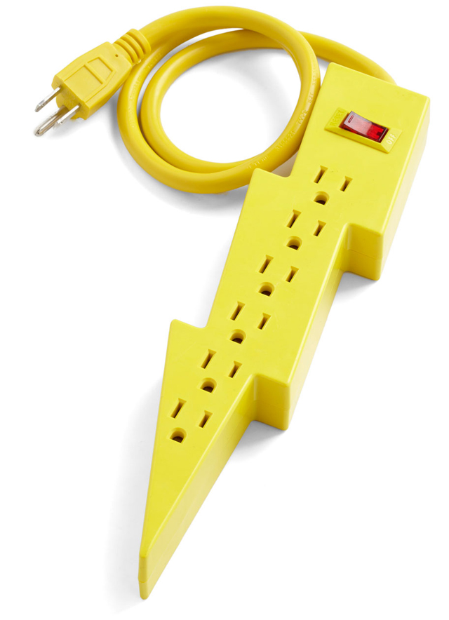 Lightning Bolt Power Strip