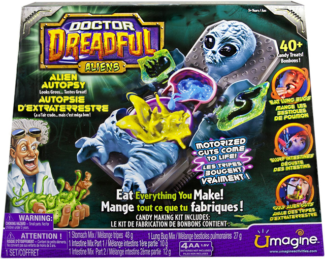 The Doctor Dreadful Alien Autopsy Playset Creates Edible Guts & More