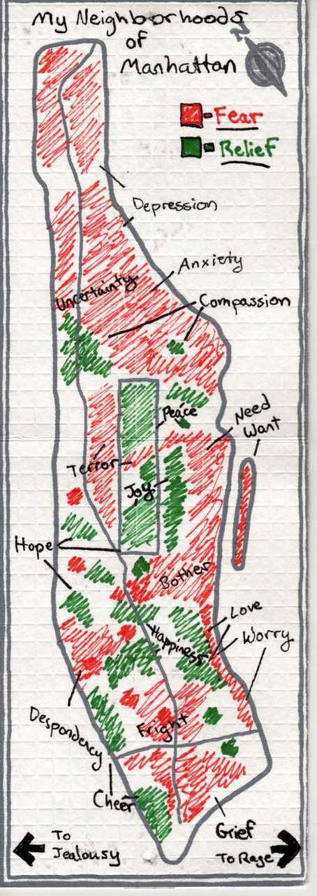 Map Your Memories, Art Project Asks Strangers to Personalize a Blank ...