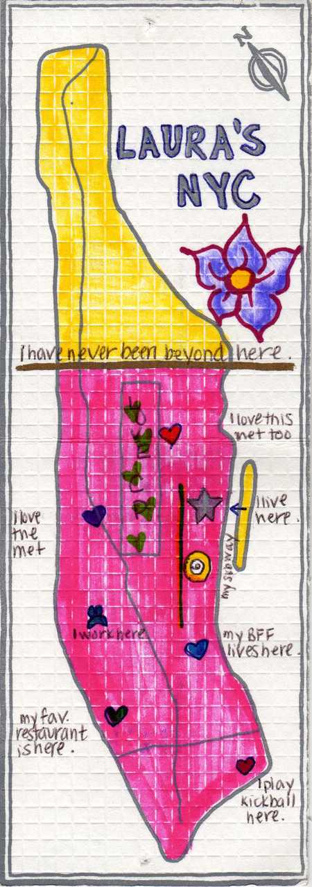 Mapping Manhattan, Book of Hand Drawn Maps of Manhattan by Ordinary ...