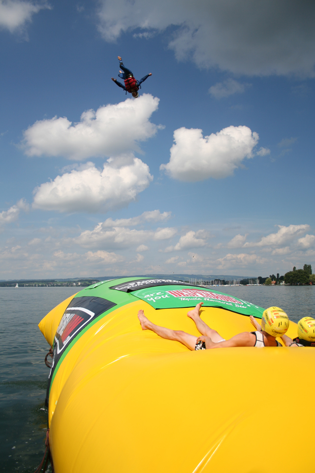 Blob Jumping Guinness World Record Set In Switzerland