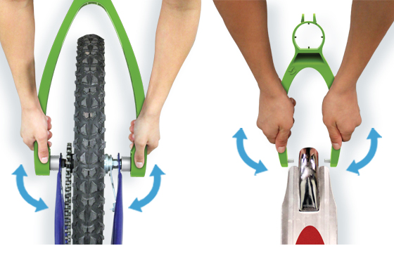 Chalktrail, A Fun Chalk Art Attachment for Bicycles & Scooters