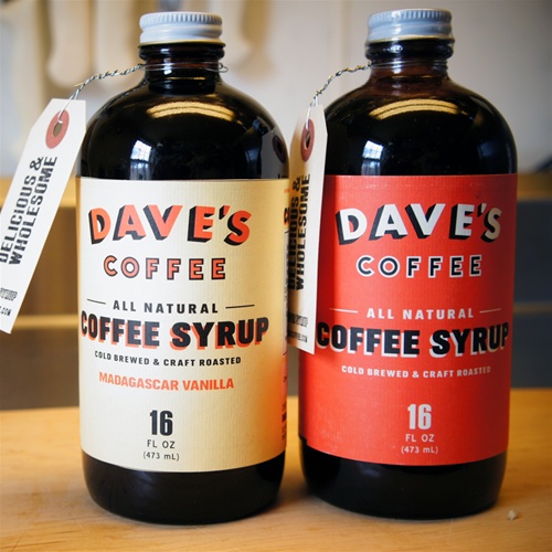 Dave's Cold Brewed Coffee Syrup