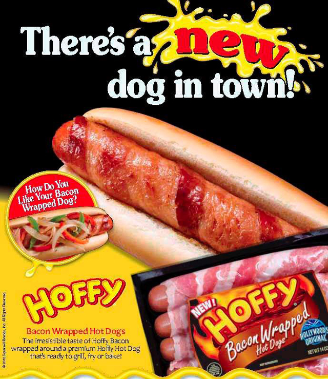 Hoffy Bacon Wrapped Hot Dogs
