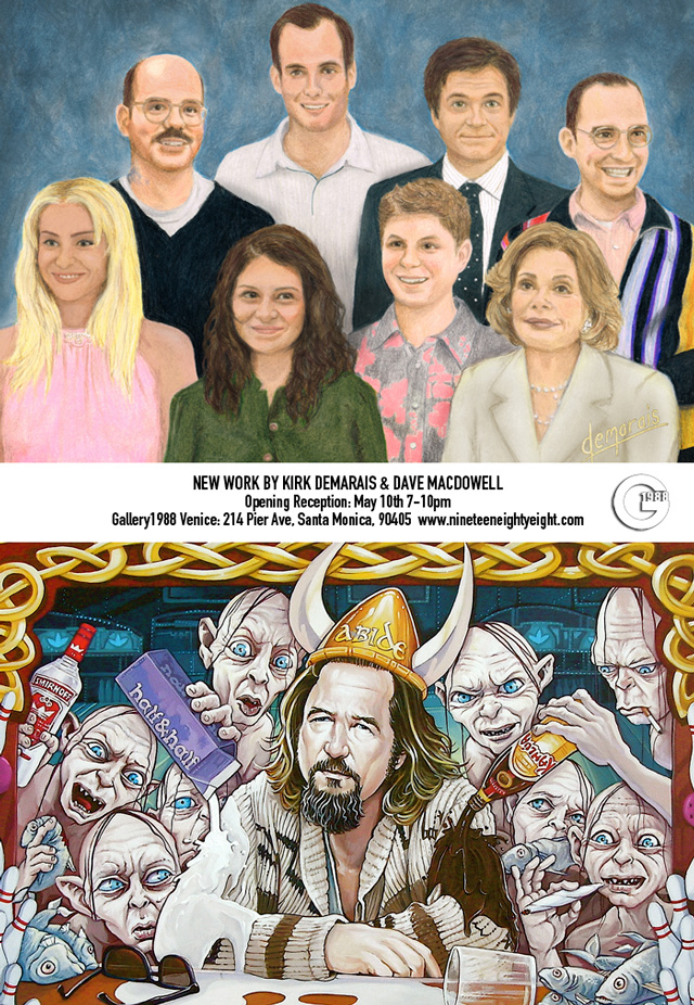Art Show Featuring New Work by Kirk Demarais & Dave MacDowell