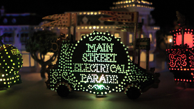 A Wonderful Disneyland Main Street Electrical Parade in Miniature
