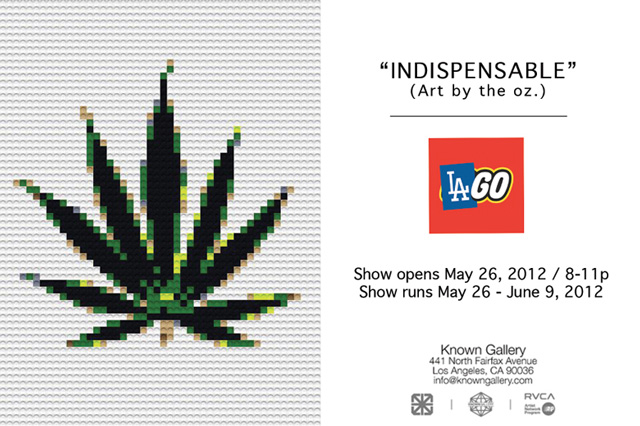 Indispensable: Art by the Ounce, A LEGO Marijuana Art Exhibition