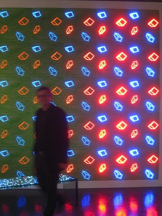 Glowing LED Wallpaper