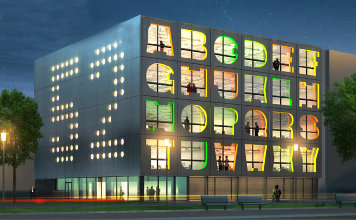 The Alphabet Building, A Creative Office Space In Amsterdam