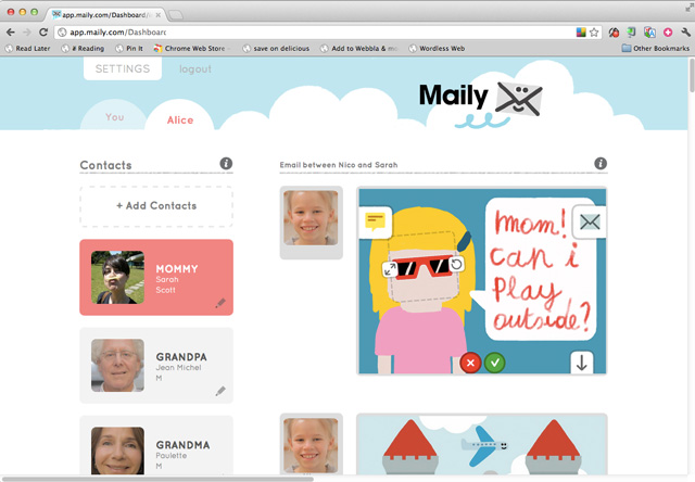 Maily, An Easy-To-Use Email Client For Kids Age 4 and Up
