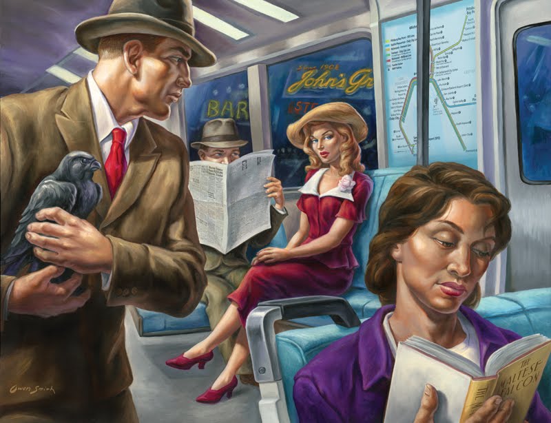 Literary Journeys, BART Art Posters by Owen Smith