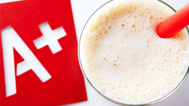 A Marshmallow Fluff Rice Krispies Treat Milkshake