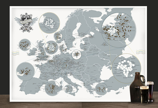 Breweries of Europe by Pop Chart Lab