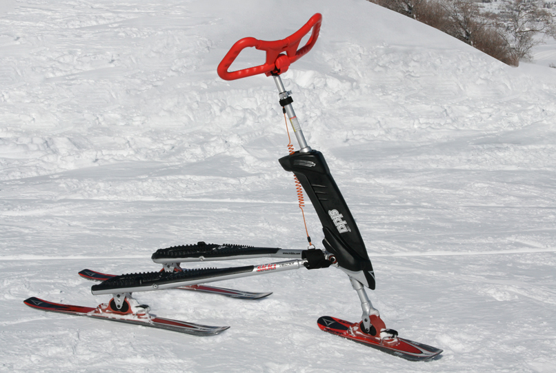 Trikke Skki, A Unique Skiing Contraption