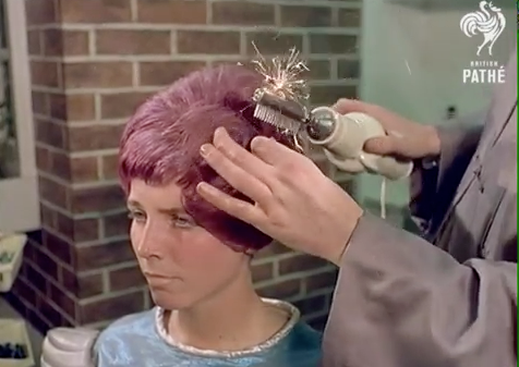 Futuristic Sci-Fi Hairstyles Featured in Space Age Hair Fashions (1962)