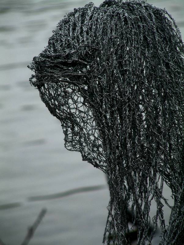 Beautiful Wire Mesh Sculptures by Derek Kinzett