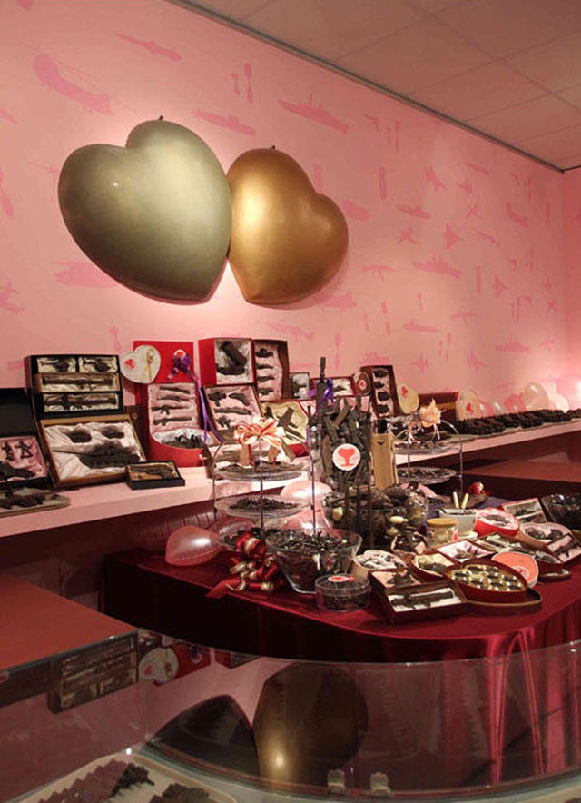 Happy Valentine's Day, Artist Sets Up a Fake Shop Full of Chocolate ...