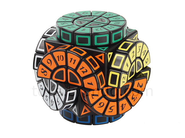 Roulette Wheel IQ Cube, A Fiendish Rubik's Cube With a Number Dial