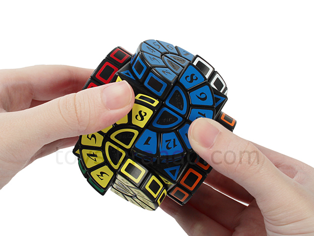 Roulette Wheel IQ Cube, A Fiendish Rubik's Cube With a Number Dial