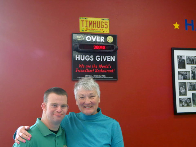 Tim Harris, A Restaurateur with Down Syndrome Who Doles Out Hugs