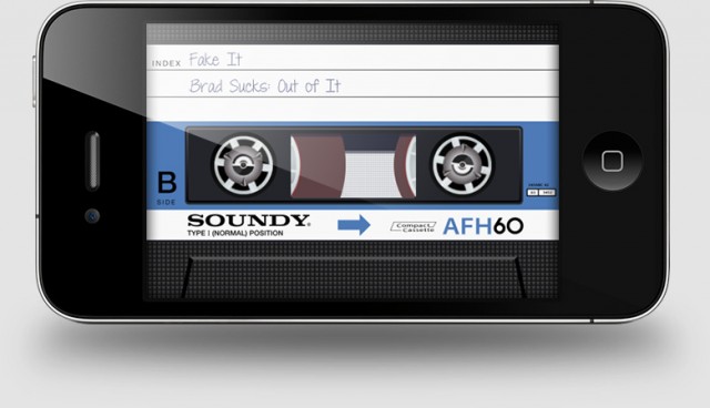 AirCassette, A Cassette Player Music App for iPhone