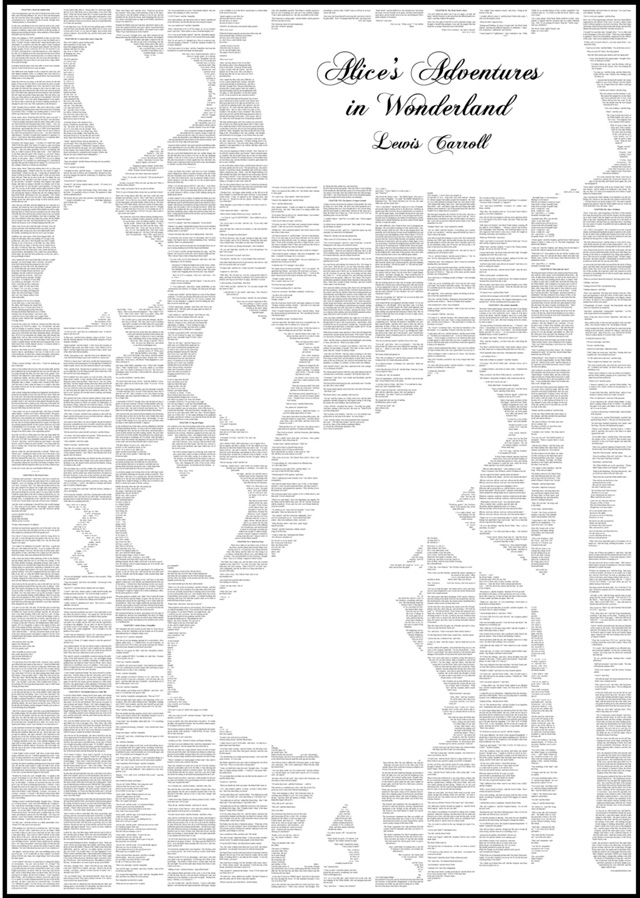 Spineless Classics Book Posters Include the Entire Text of the Book