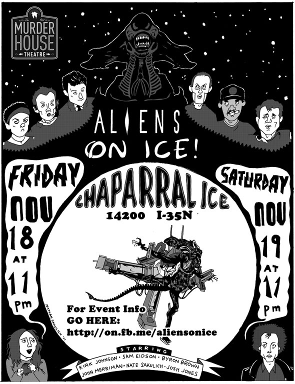 Aliens on Ice, Live Theatrical Ice Skating Version of the Movie Aliens