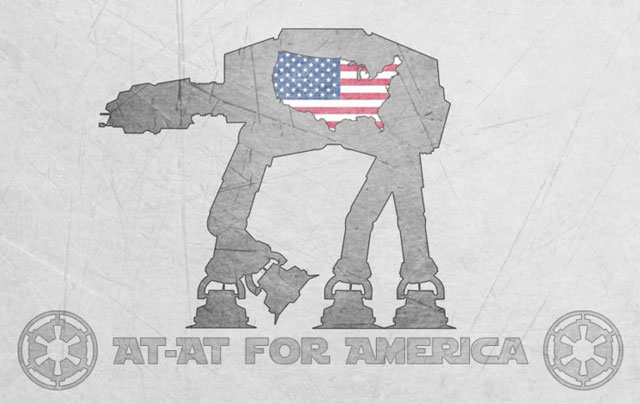 Building a Fully Operational Full Scale Star Wars AT-AT for America