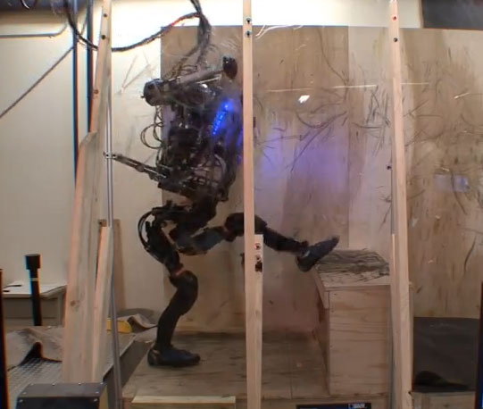 Boston Dynamics Human-Like AtlasProto Robot Defeats Obstacles