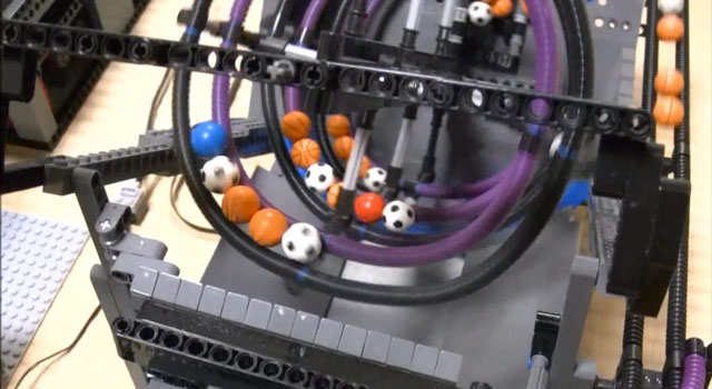 Incredibly Elaborate LEGO Great Ball Contraption
