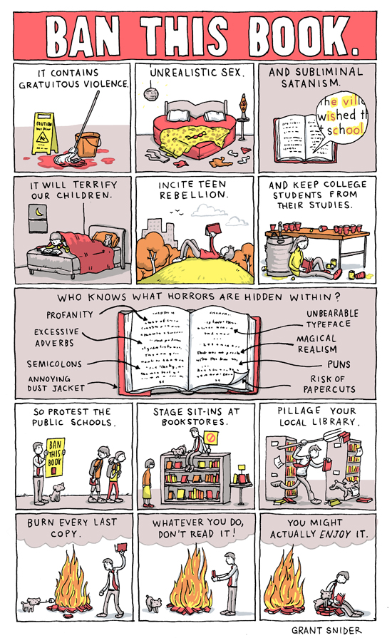 Ban This Book, A Comic Celebrating Banned Books Week