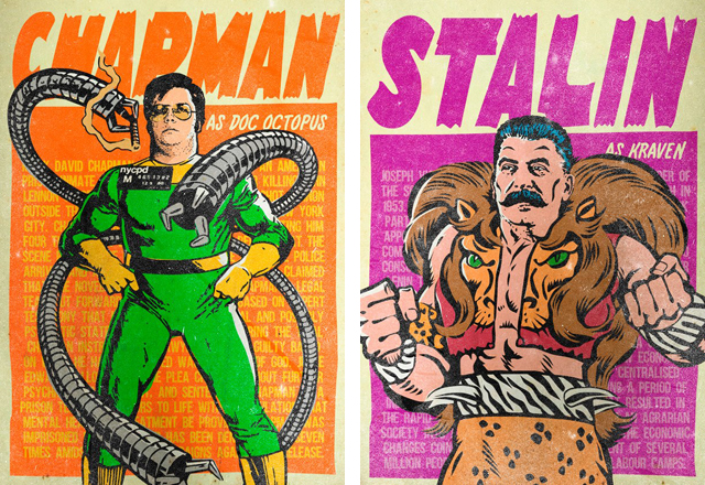 Artist Reimagines Comic Book Supervillains as Real Life Bad Guys