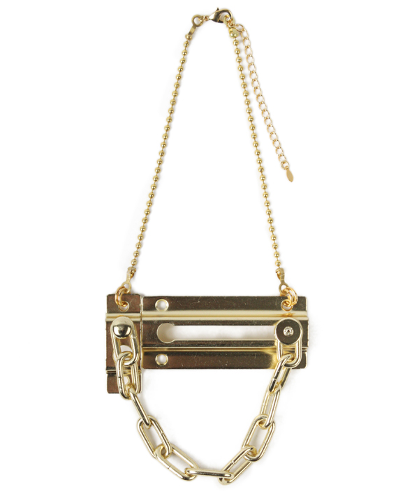 Chain Door Lock Necklace