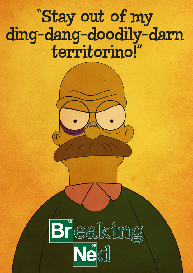 Breaking Ned, A Walter White & Ned Flanders Mashup Series