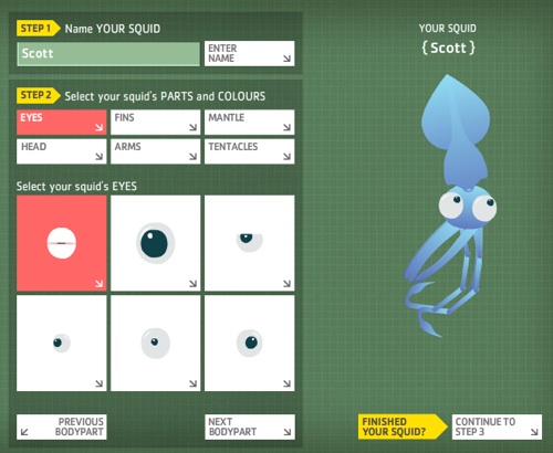 Build A Squid at the Museum of New Zealand Te Papa Tongarewa