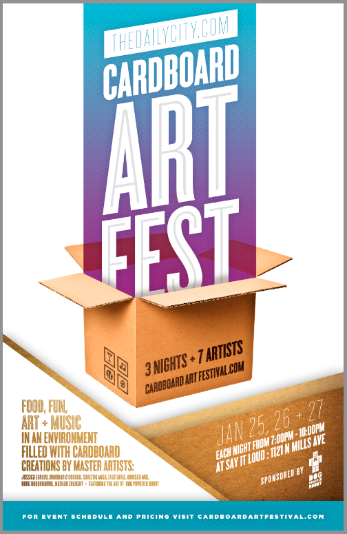 TheDailyCity.com Cardboard Art Festival, 3-Night Event Celebrates ...