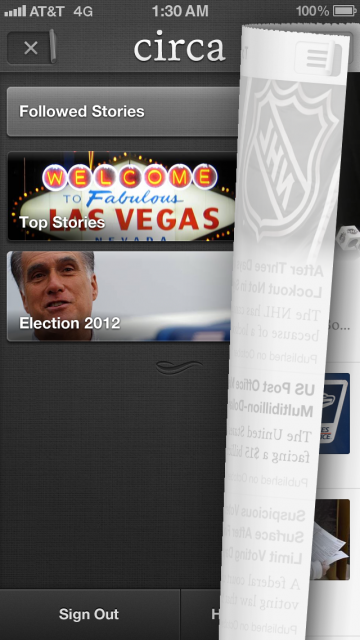 Circa, News Tailored for Mobile Devices