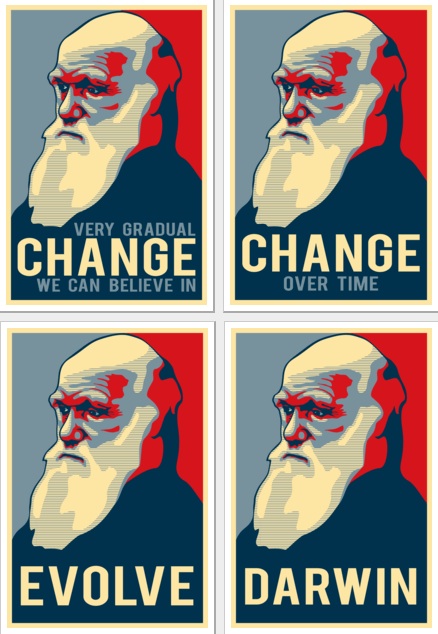 Charles Darwin: Very Gradual Change We Can Believe In
