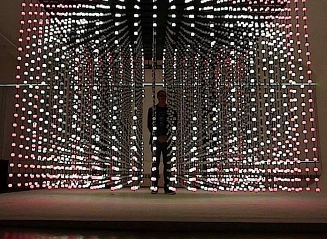 Deep Screen, An Interactive Matrix of 6,000 Lights