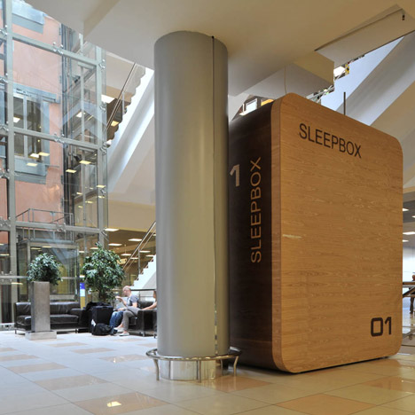Sleepbox, a Tiny Sleeping Capsule