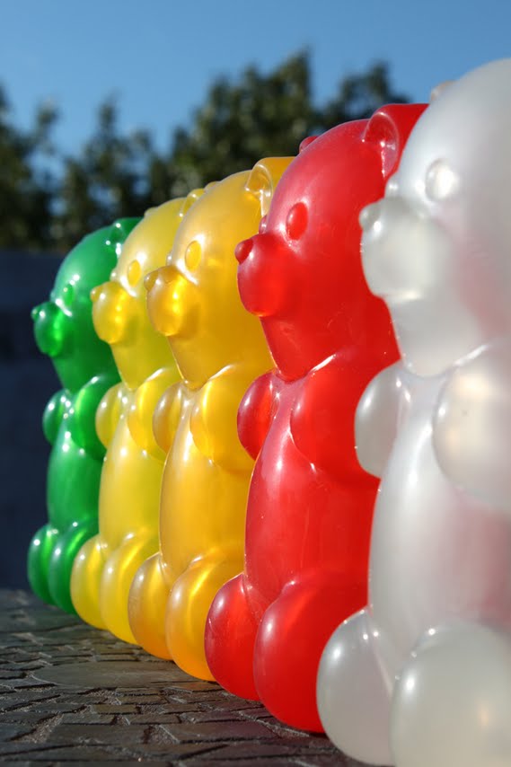 Gummylamps, Portable Nightlights in the Shape of Giant Gummy Bears