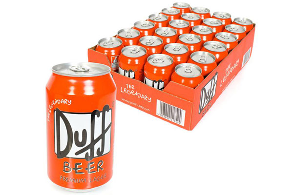 The Legendary Duff Beer, The Simpsons Fictional Beer Made a Reality