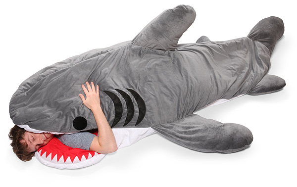 Chumbuddy Sleeping Bag, Looks Like a Shark is Eating You Alive