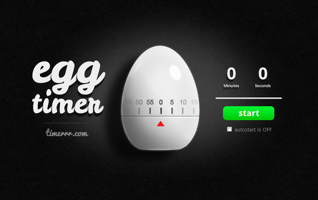 Timerrr, An Online Countdown Timer Based on Traditional Kitchen Timer