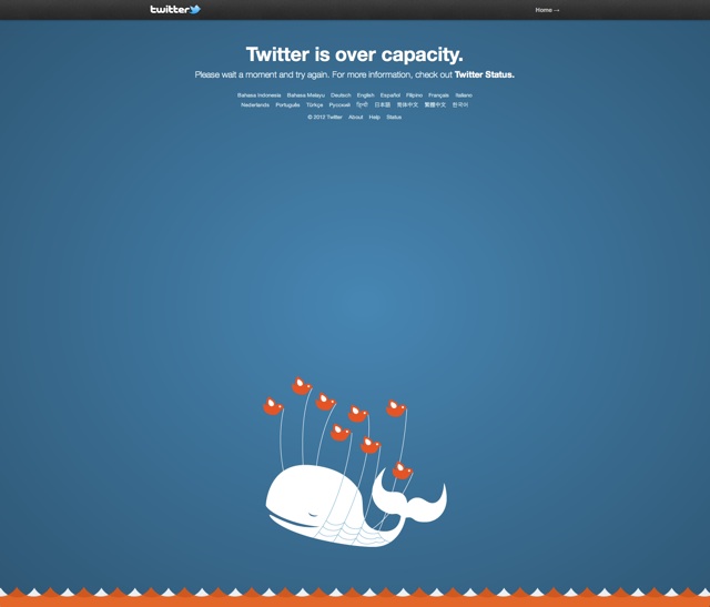 The Fail Whale Is Back With a New Redesigned Page