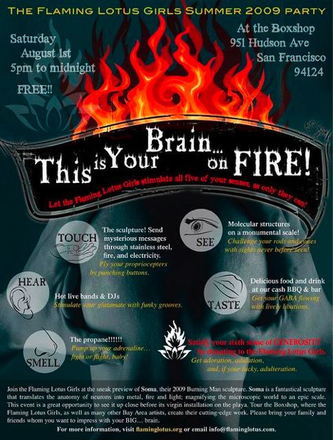 The Flaming Lotus Girls Summer 2009 Party